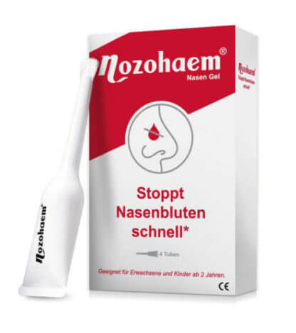 Nasenbluten - Nozohaem® Nasen-Gel stoppt Nasenbluten sofort!